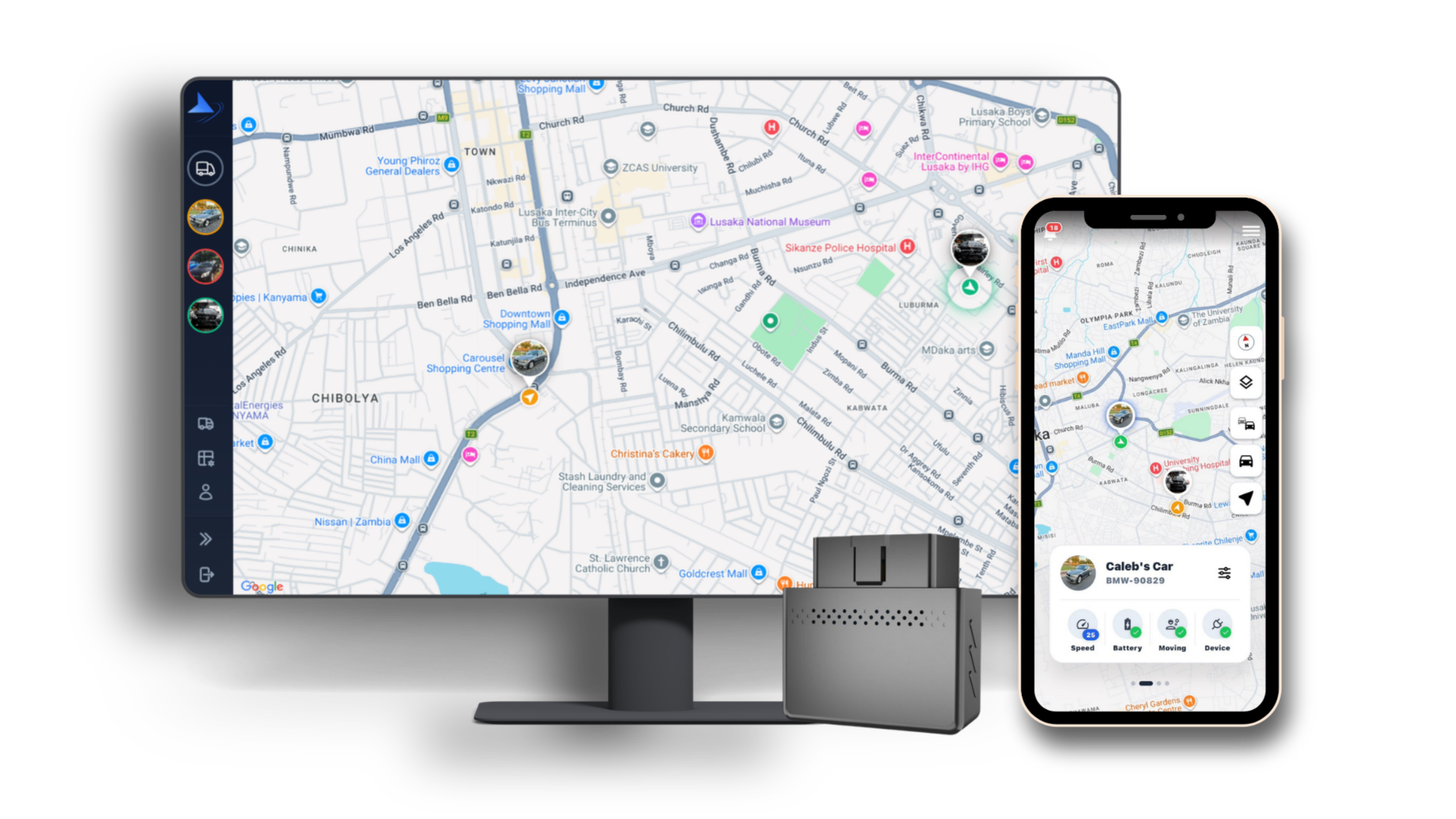 Navixa — Smart, Affordable GPS Vehicle Tracking in Zambia